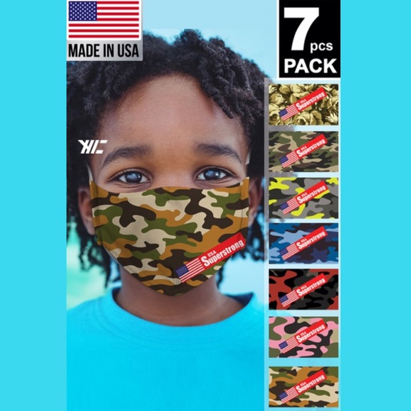 Accessories | In Stock Handmade Fun Colorful Face Masks For Kids | Poshmark